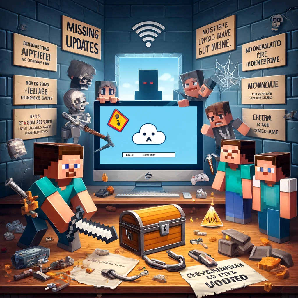 Minecraft Offline Mode, No!!! - Kreezcraft